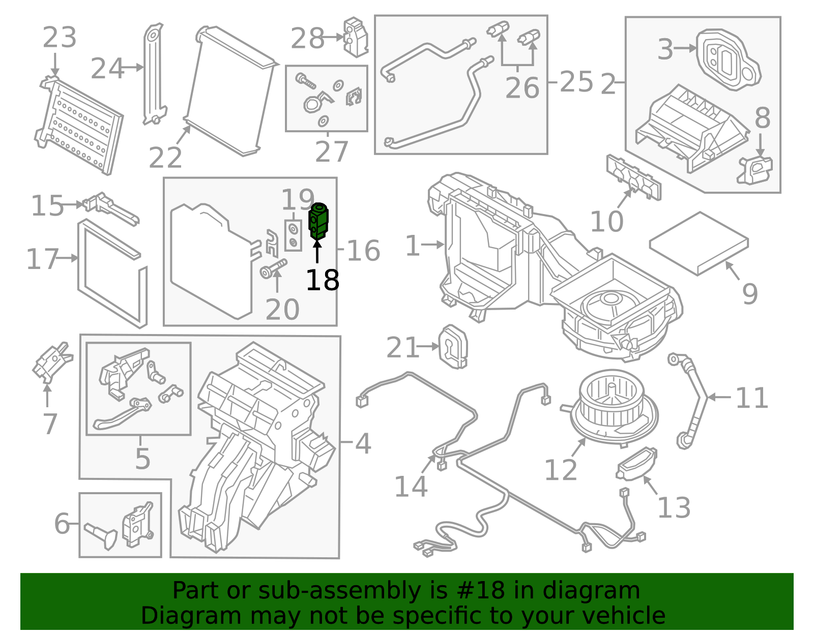 2015-2025 Volkswagen Expansion Valve 5Q0-816-679-B | OEM Parts Online