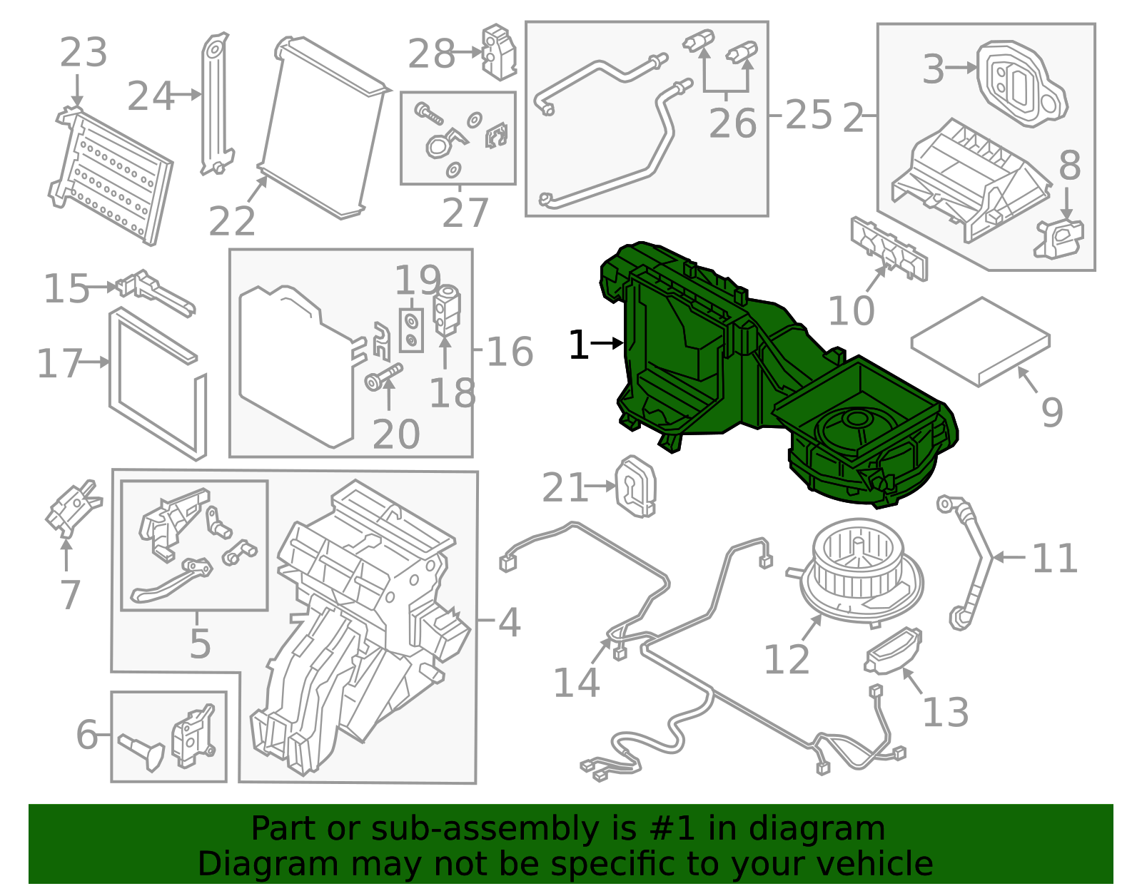 2015-2025 Volkswagen Case Assembly 5Q1-820-007-D | QuirkParts