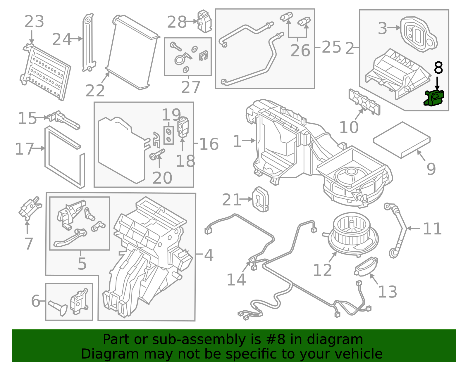 2015-2025 Volkswagen Adjust Motor 5WA-907-511-B | VW Direct Auto Parts