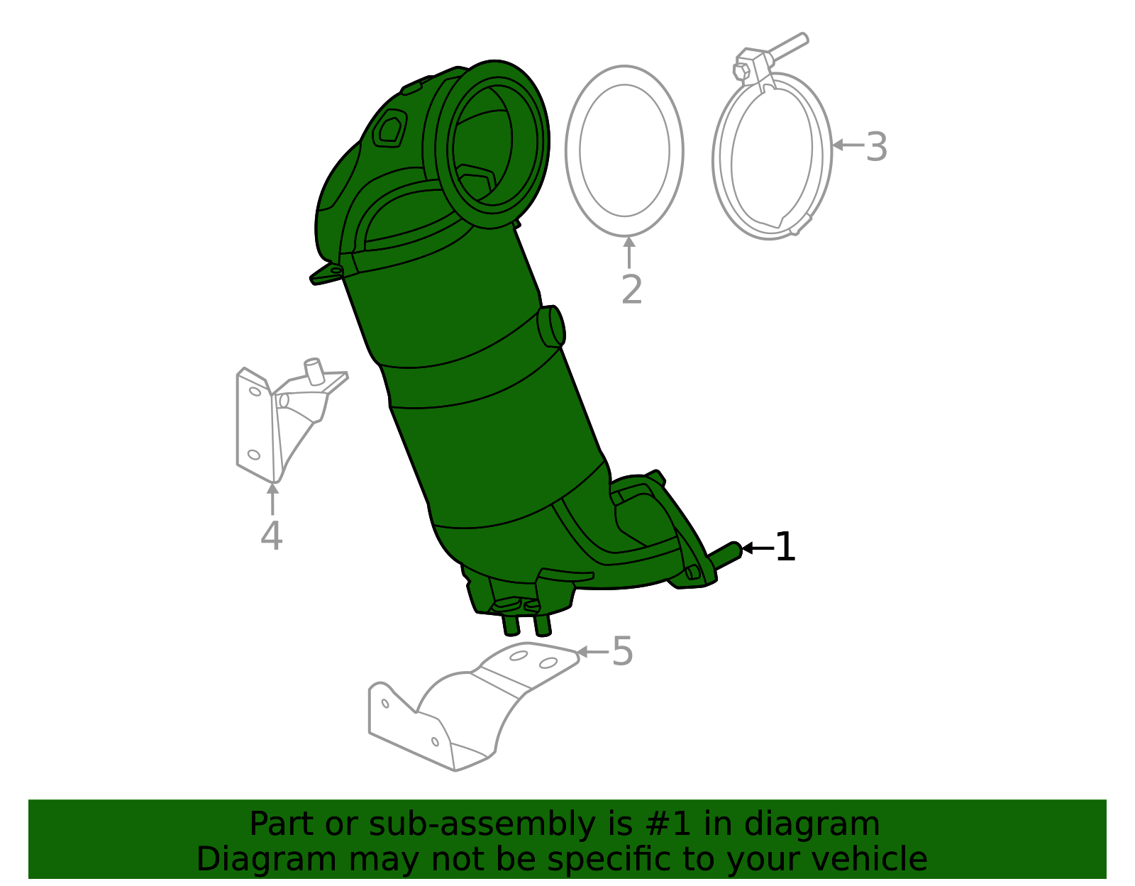 2021-2024 Hyundai Catalytic Converter 28510-2S015 | OEM Parts Online