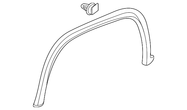Wheel Opening Molding 84660042 | Capital Chevy Parts
