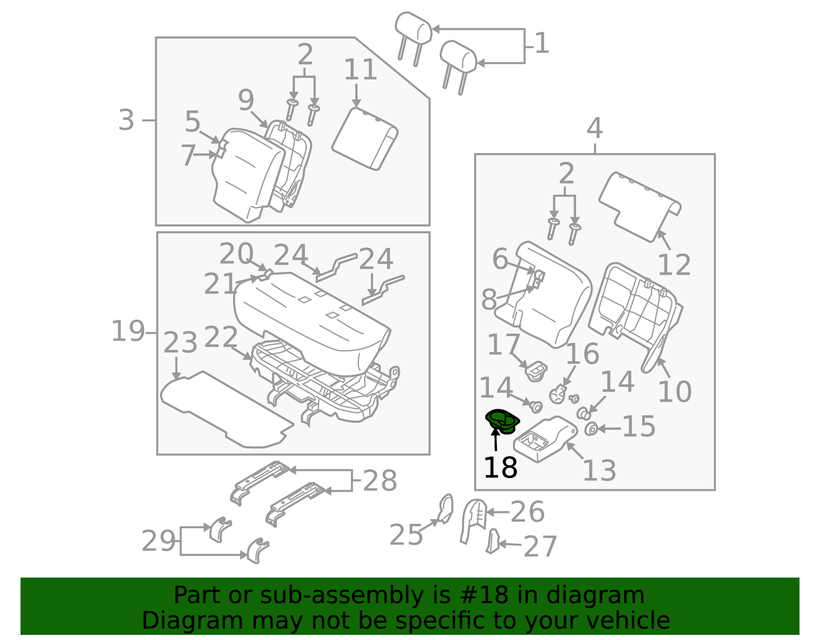 88775-1FA0A - Cup Holder Official Nissan Parts Store