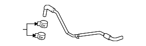 FL3Z-7C410-B - Inlet Tube - 2015-2020 Ford F-150 | Lasco Auto Parts