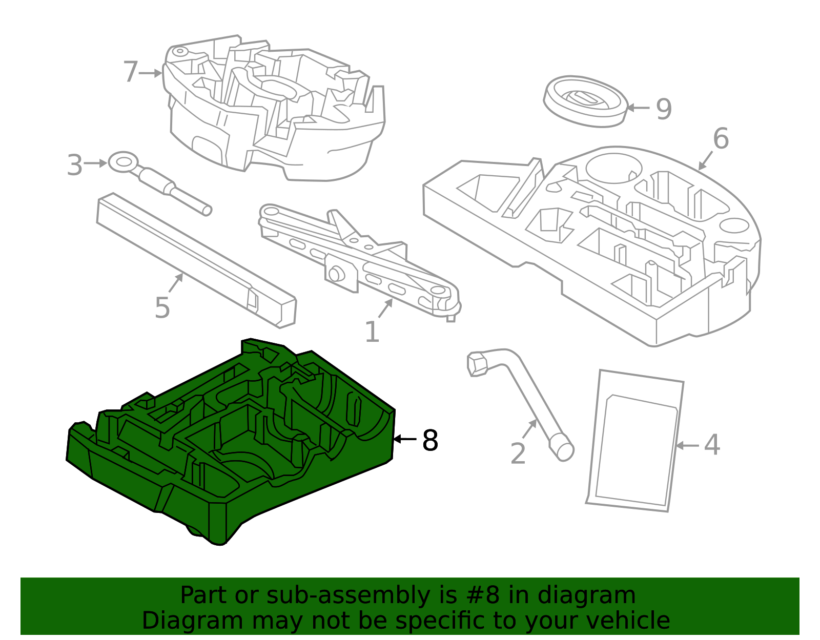 31362652 - High-Quality Trunk Floor Storage Box for 2017-2025 Volvo ...