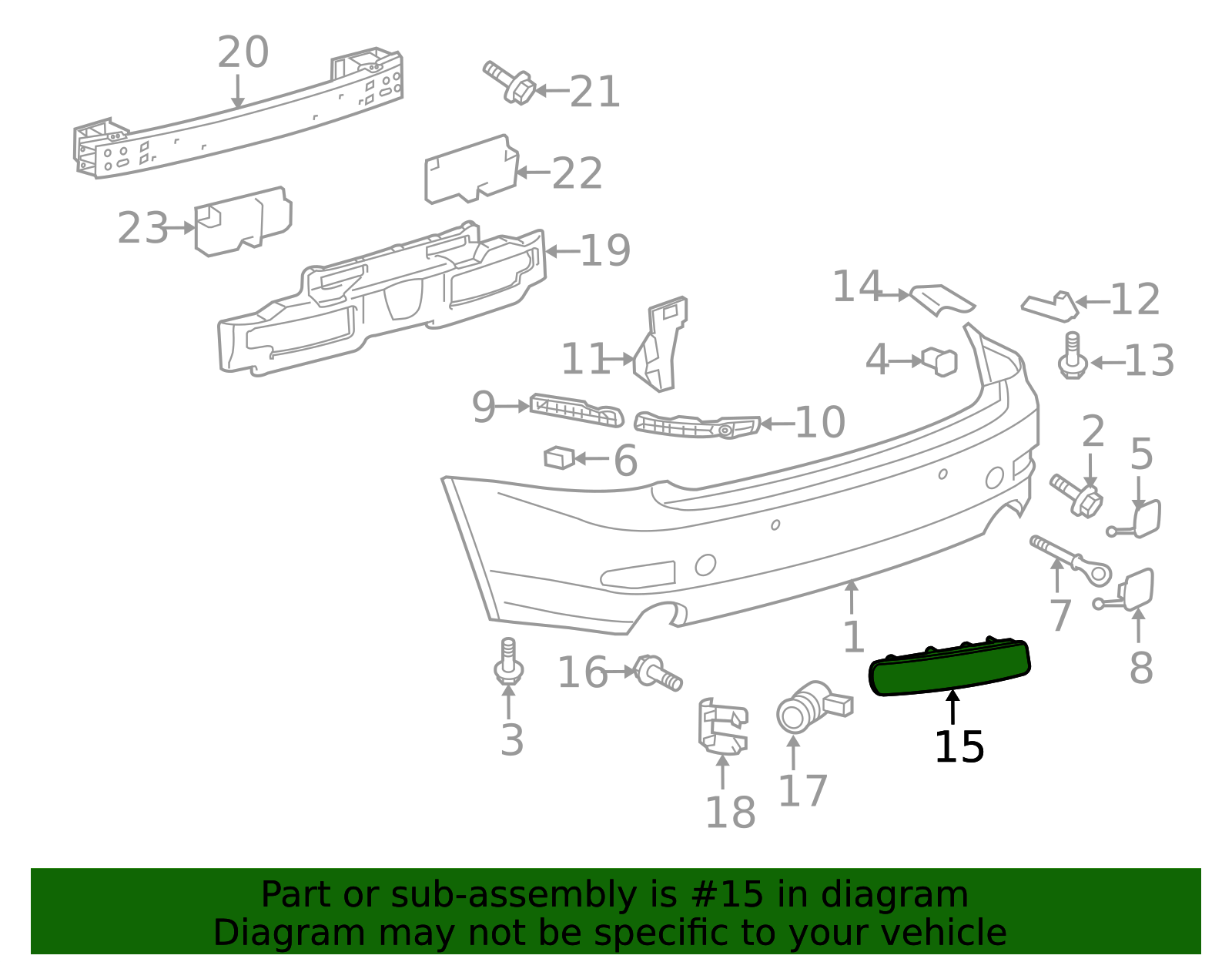 81910-53040 - High-Quality Reflector Panel for 2010-2015 Lexus ...