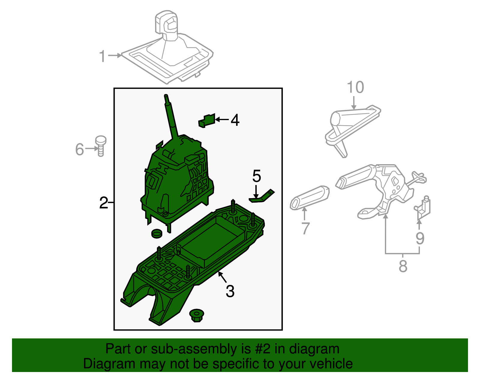 5K1-713-025-ER - 2017-2019 Volkswagen - Shifter Assembly | Order Euro Parts