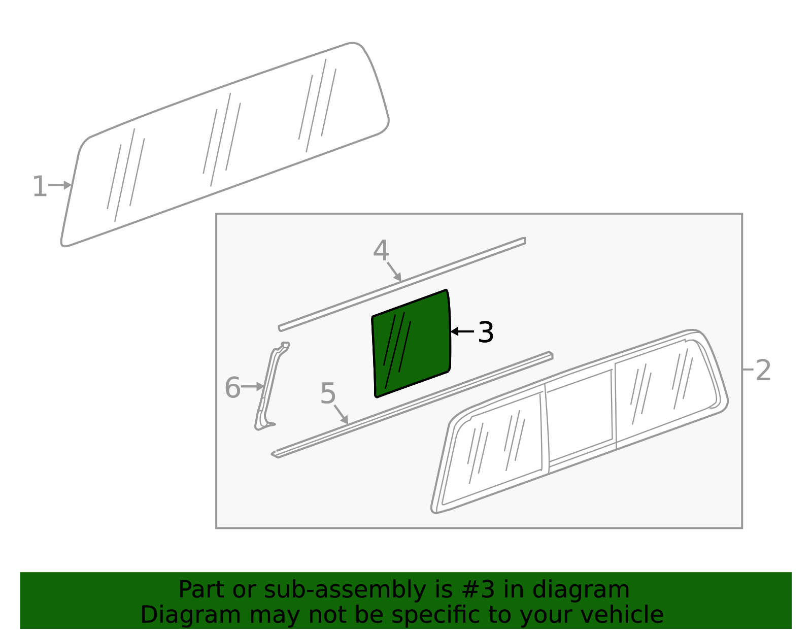 84521652 - 2015-2023 GM - Cab Sliding Glass | Partners Chevy