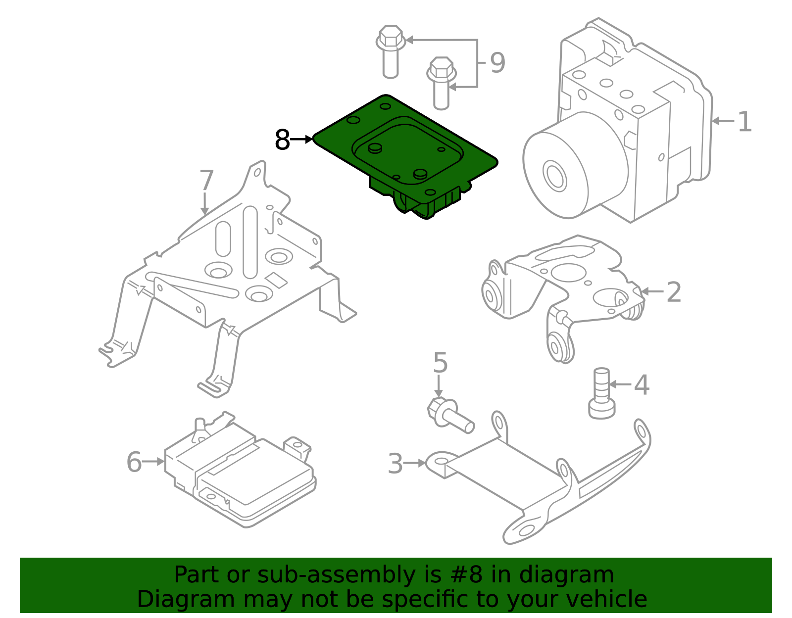 31275191 - High-Quality ABS Deceleration Sensor for 2010-2013 Volvo ...