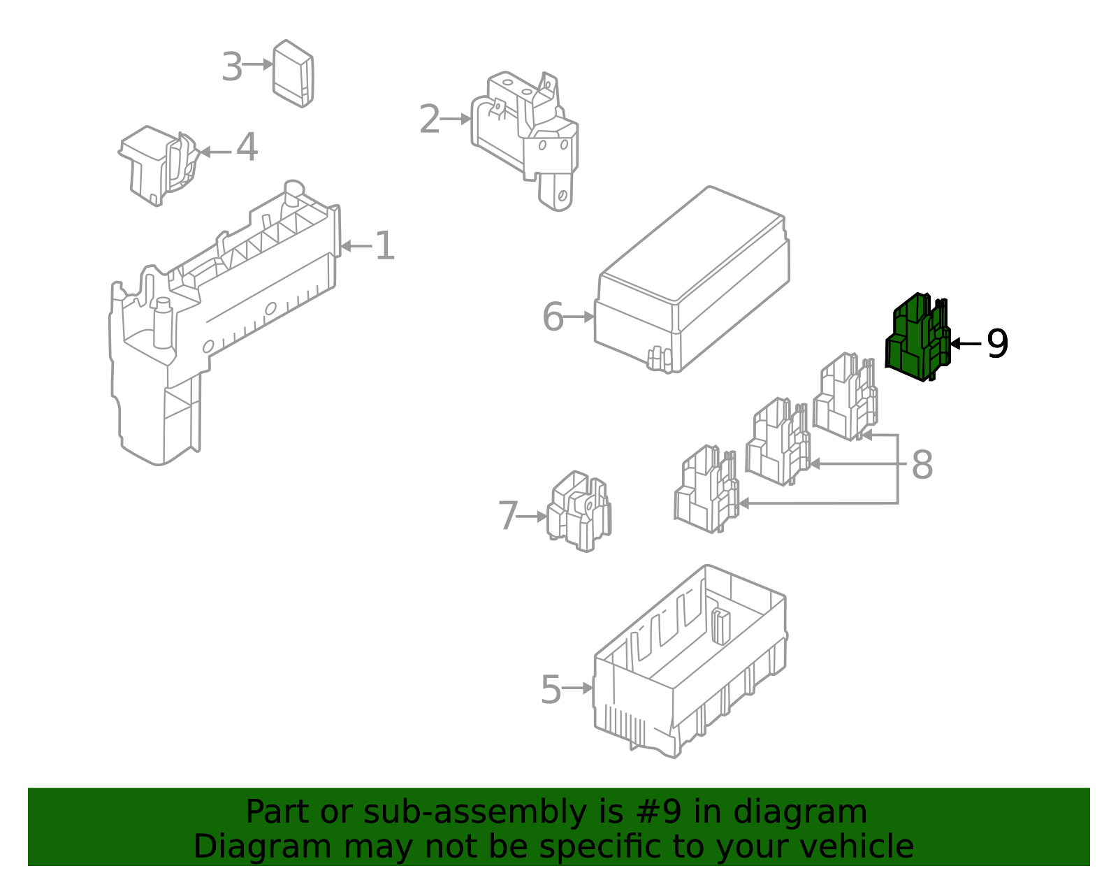 2021-2025 Nissan Relay Cover 24382-6RA0B | Bill Kay Nissan Parts