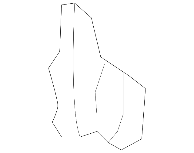 Genuine Toyota Side Panel Upper Reinforced part# 53283-60050 for 2010 ...