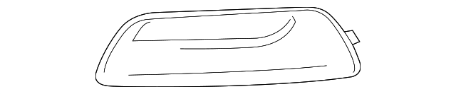 20768823 - Front Driver Side Lower Outer Grille 2013-2016 Chevrolet ...