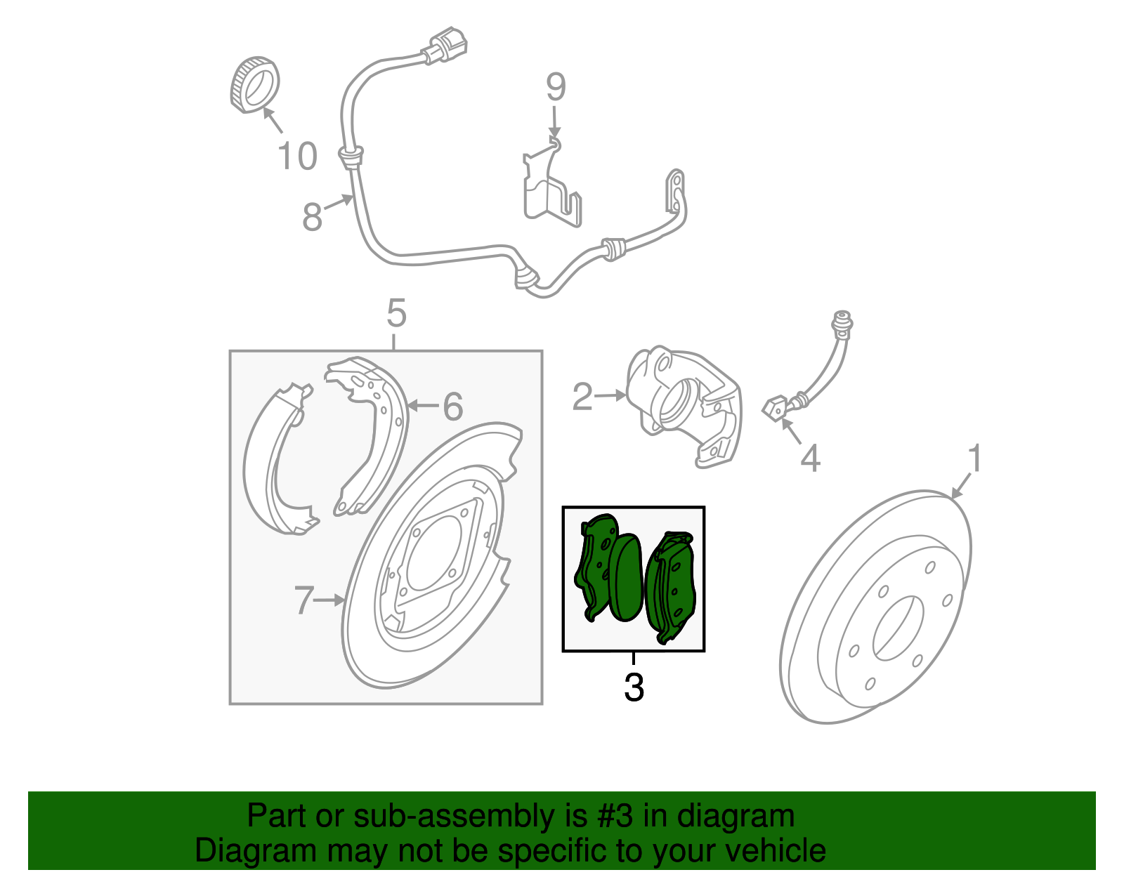 2020-2025 Nissan Frontier Brake Pads D4060-9BT0C | Nissan Parts Central