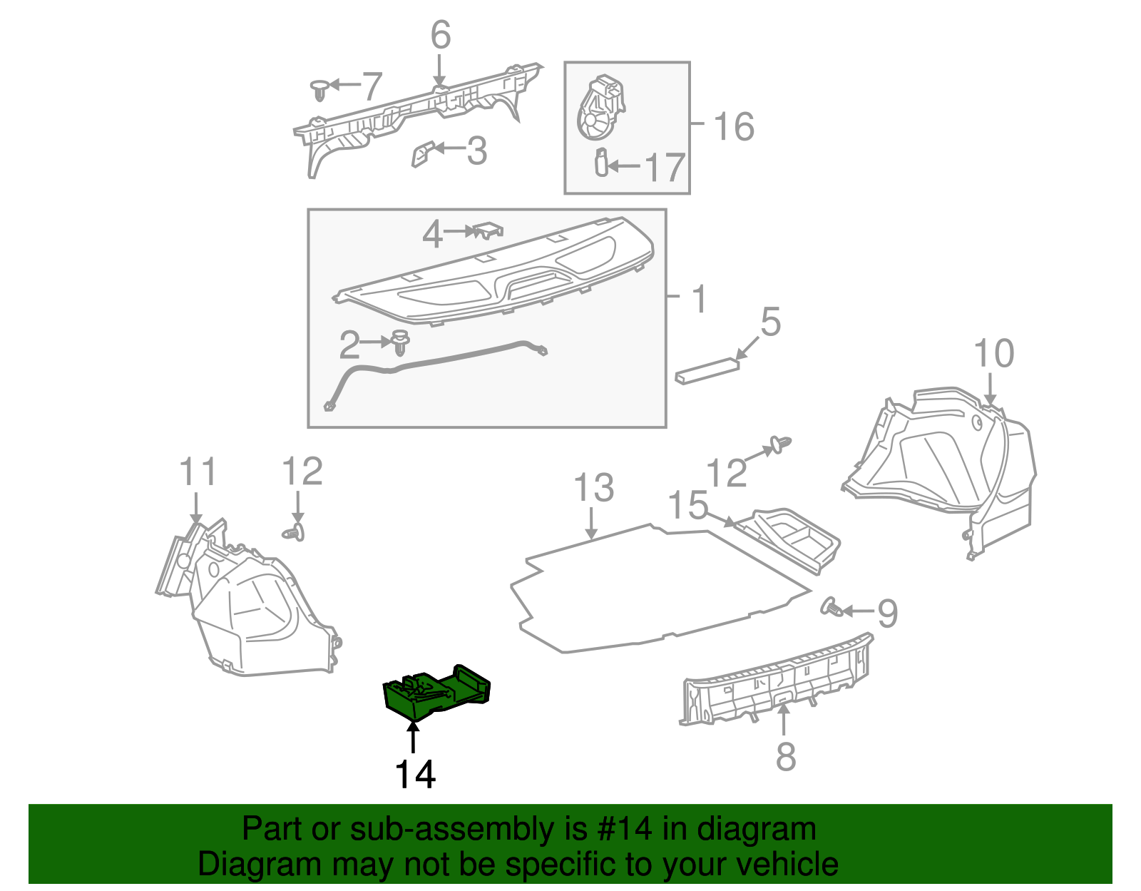 2009-2013 Toyota Corolla Cushion 64777-02140 | Toyota Parts Center