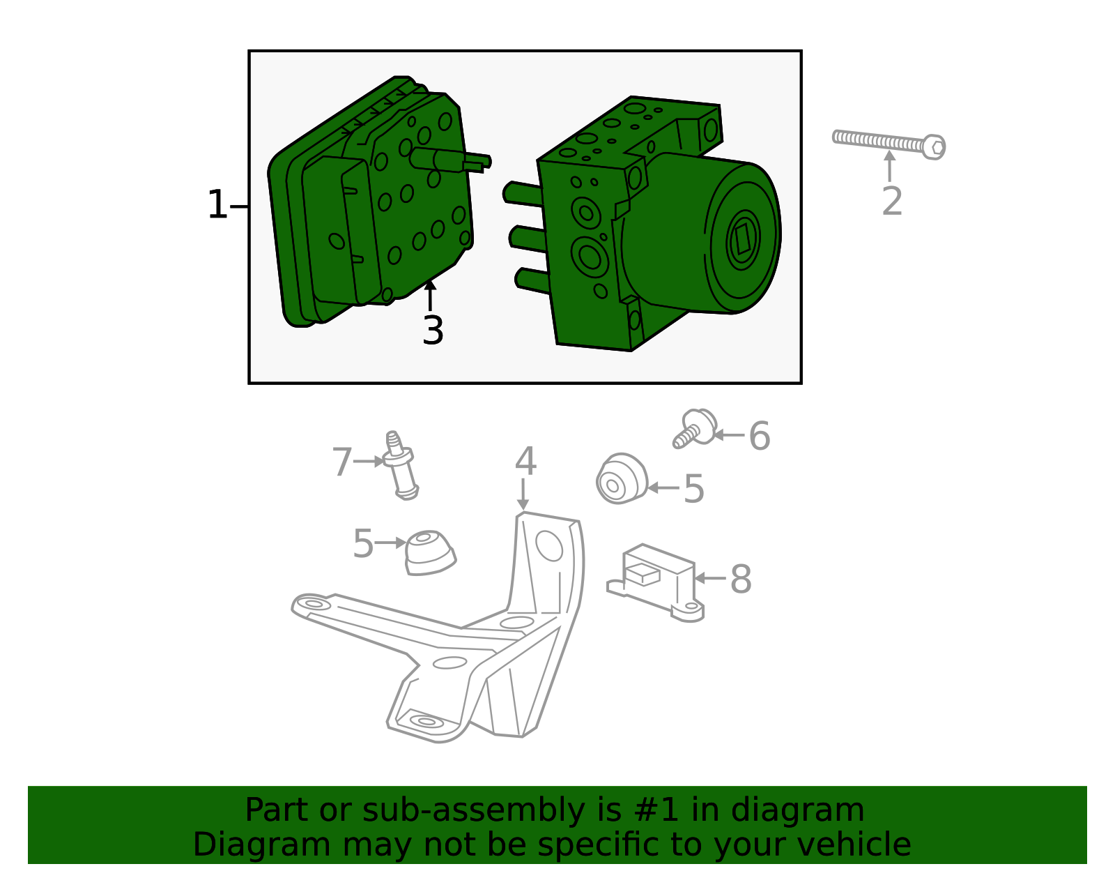 2013-2018 Cadillac Electronic Brake and Traction Control Module ...