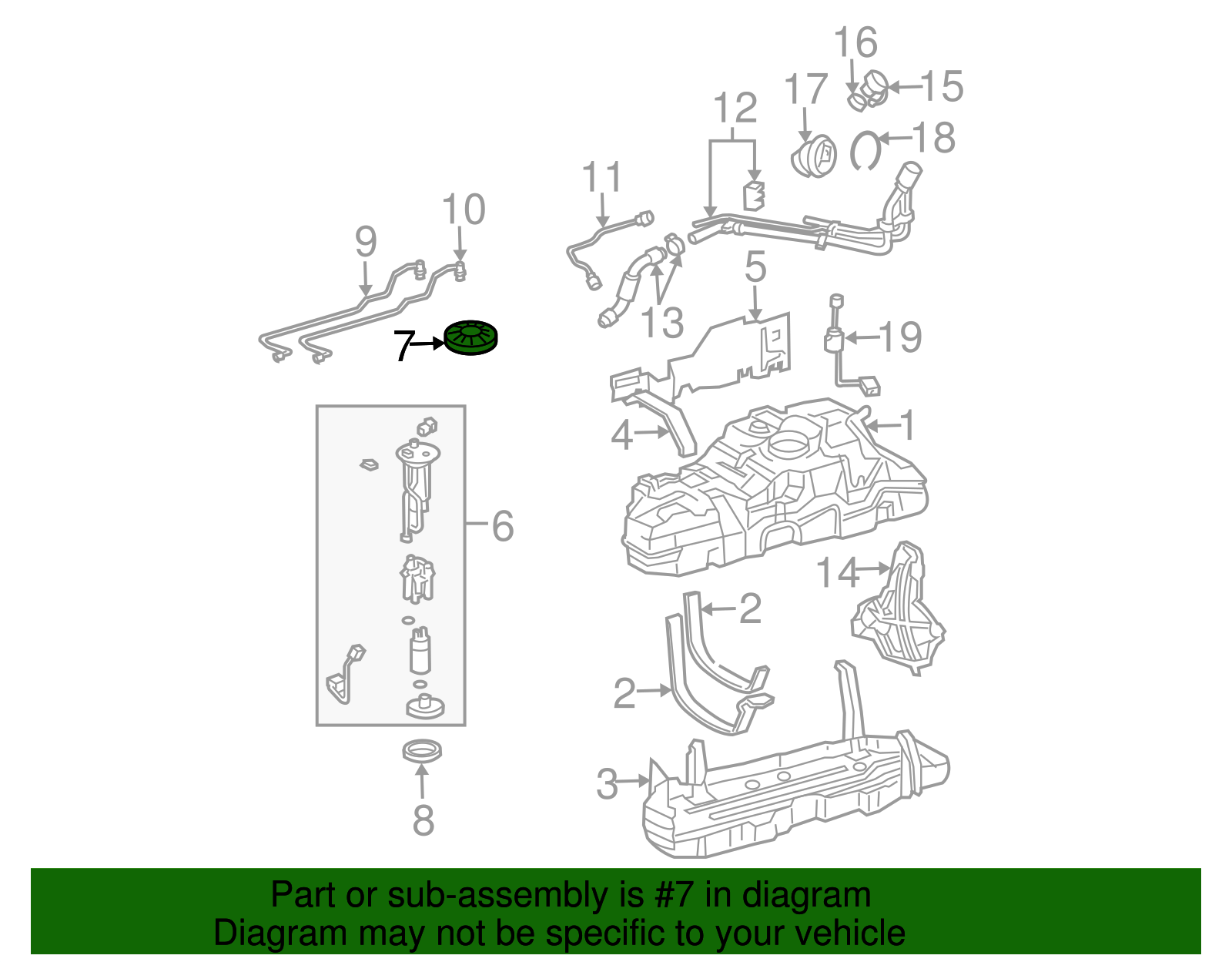 77144-35010 - Fuel Pump Assembly Retainer - 2003-2020 Toyota | Lithia ...