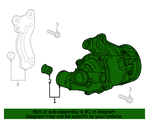 2020-2026 GM Water Pump 12738953 | OEM Parts Online