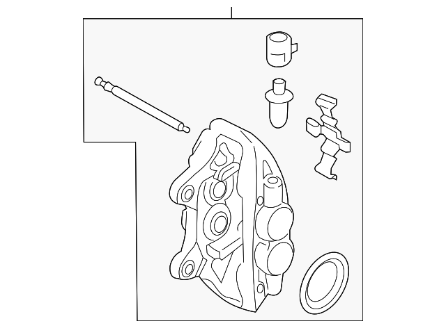 Genuine BMW 34-11-6-875-650 | Disc Brake Caliper | FREE Shipping on ...