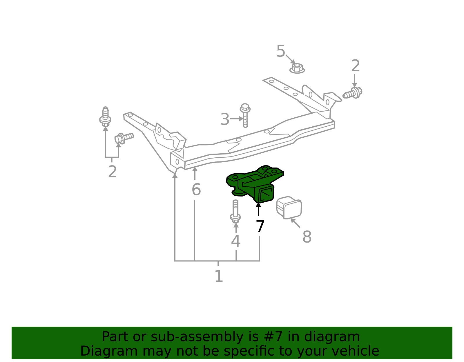 2003-2006 Toyota Tundra Trailer Hitch (Rear) 51908-0C020 | OEM Parts Online