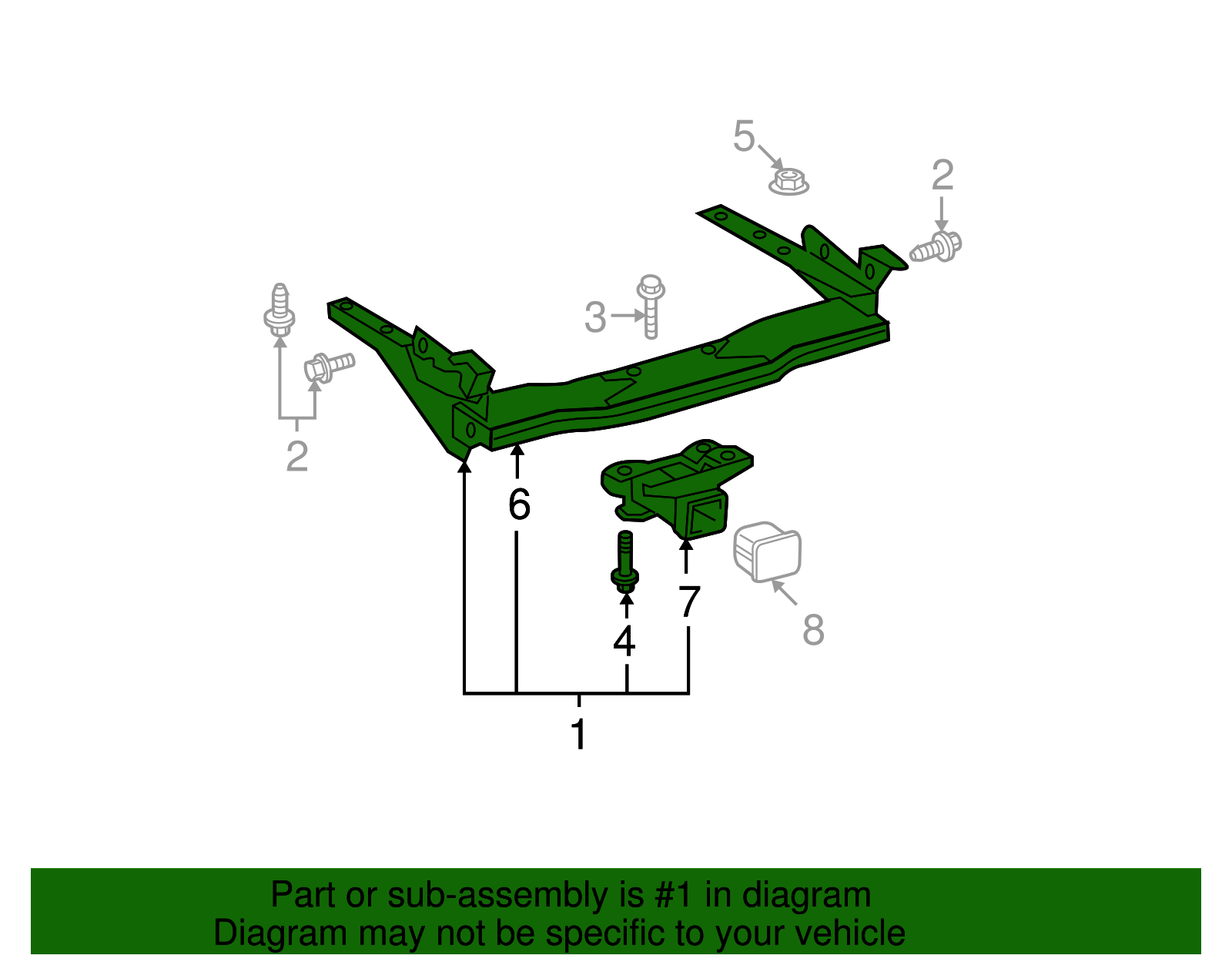 PT228-34110 - Toyota Trailer Hitch 2000-2004 Toyota Tundra ...