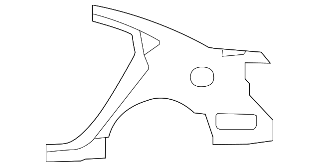 GSYL-70-410A - Quarter Panel 2009-2013 Mazda 6 | Mazda-Parts