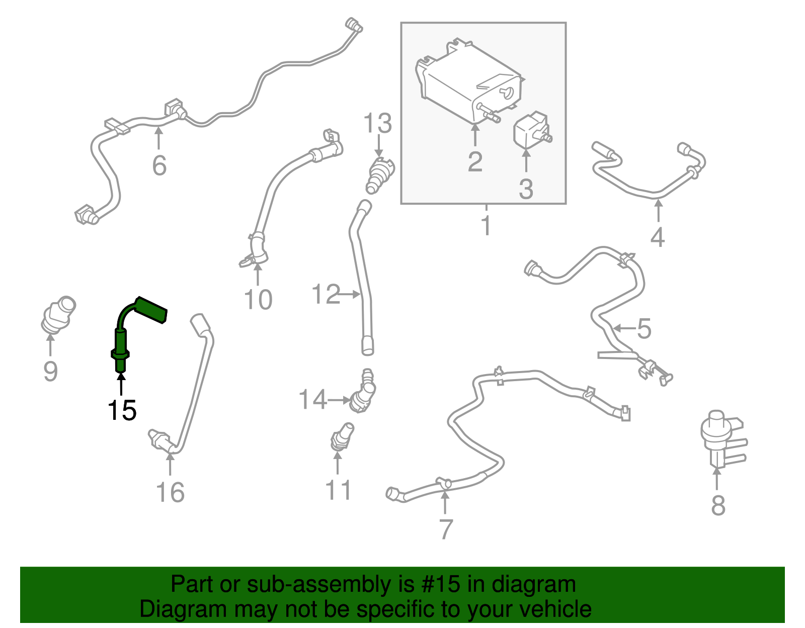 2011-2019 Ford Motorcraft™ Oxygen Sensor dy1178 | TascaParts.com
