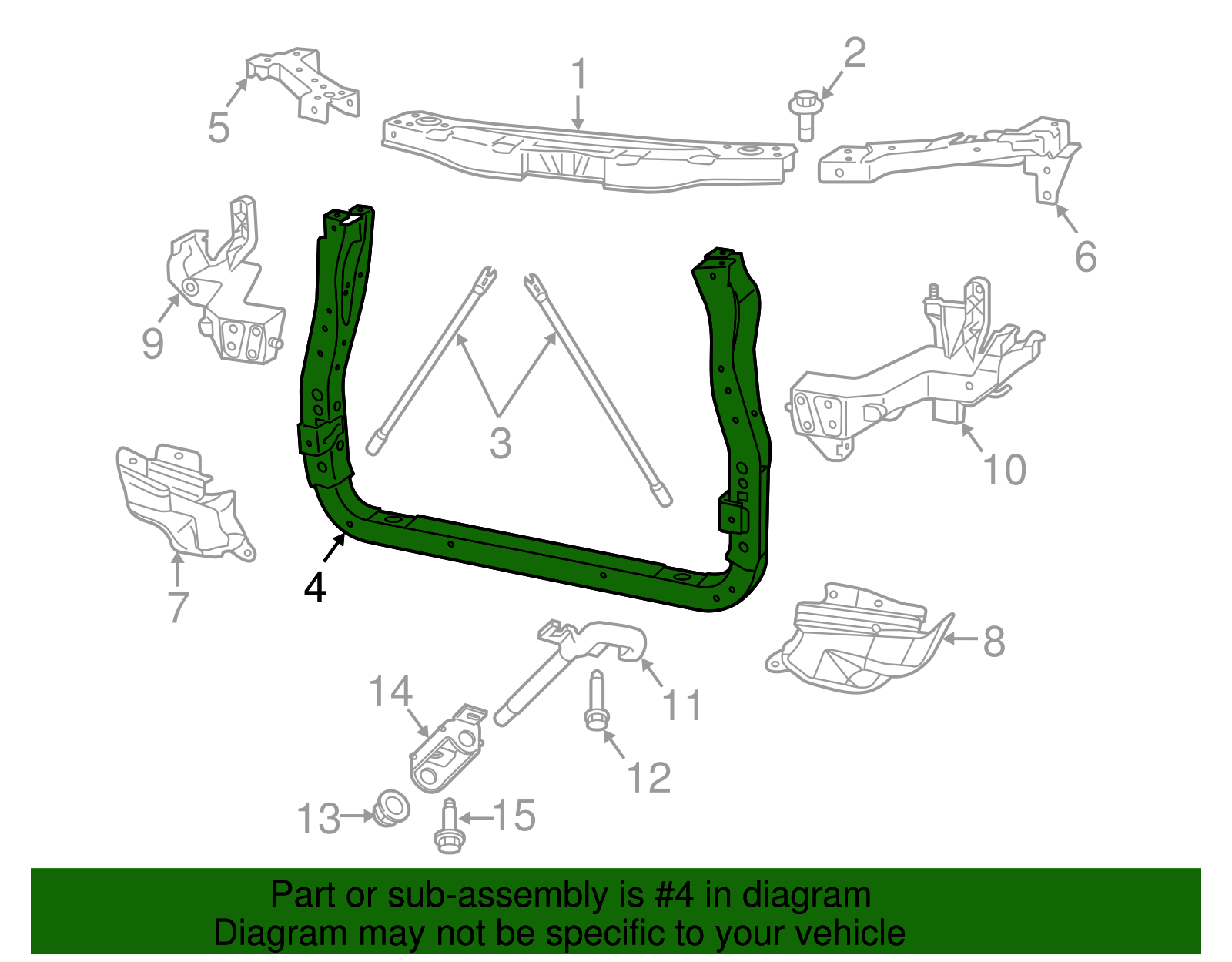 2011-2024 Mopar Panel 05156113AA | Mopar Parts Canada