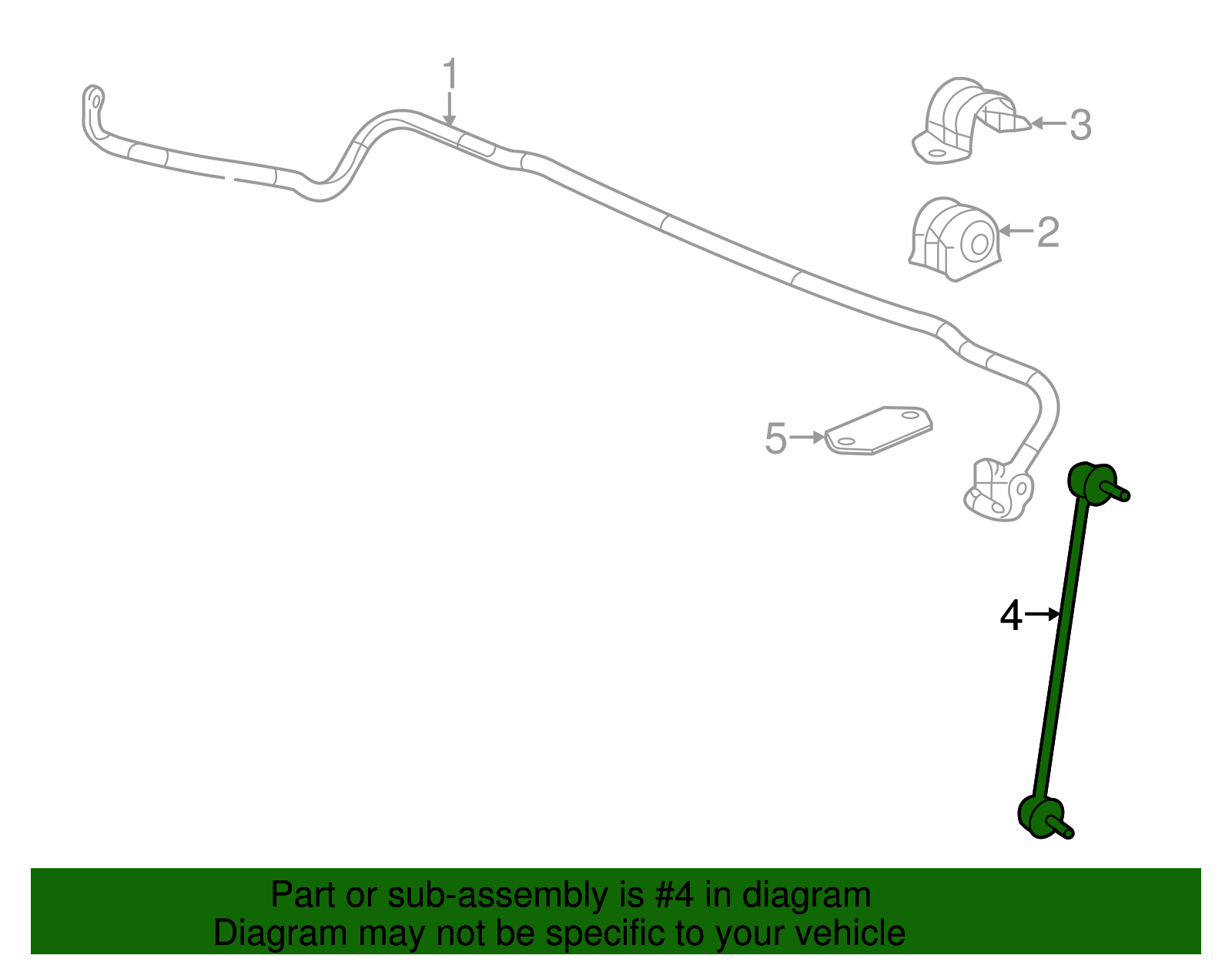 51321-TR0-A01 - 2012-2015 Honda Civic - Link L Front Stabilizer | Honda ...