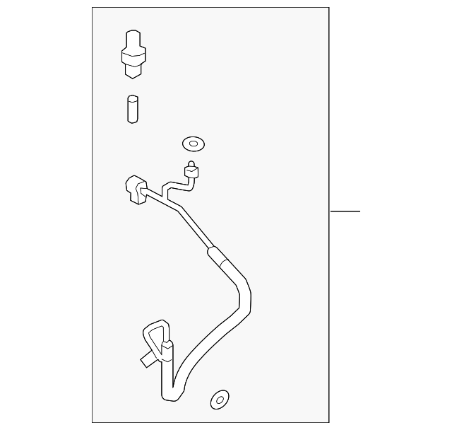 2020-2025 Ford Escape | Discharge Line | LX6Z-19972-D | Walls' Ford Parts