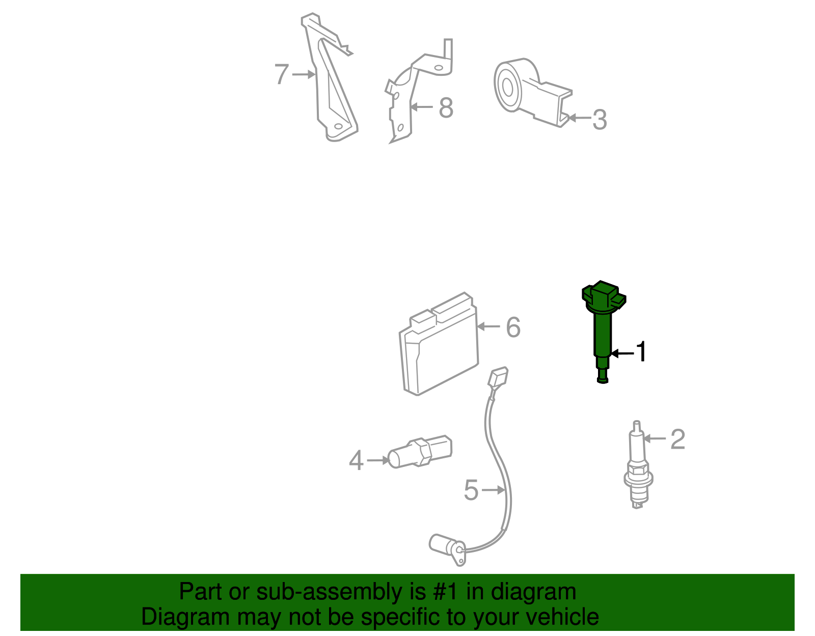 90919-C2006 - Direct Ignition Coil - 2008-2011 Scion xB | Nucar Toyota of North Attleboro