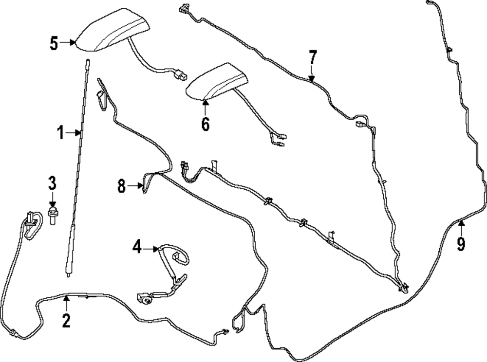 2023-2024 Ford Connector Wire PC3Z-19A397-B | TascaParts.com
