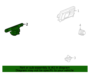 2020-2025 Chevrolet Front View Driver Information Camera 84721332 GM ...