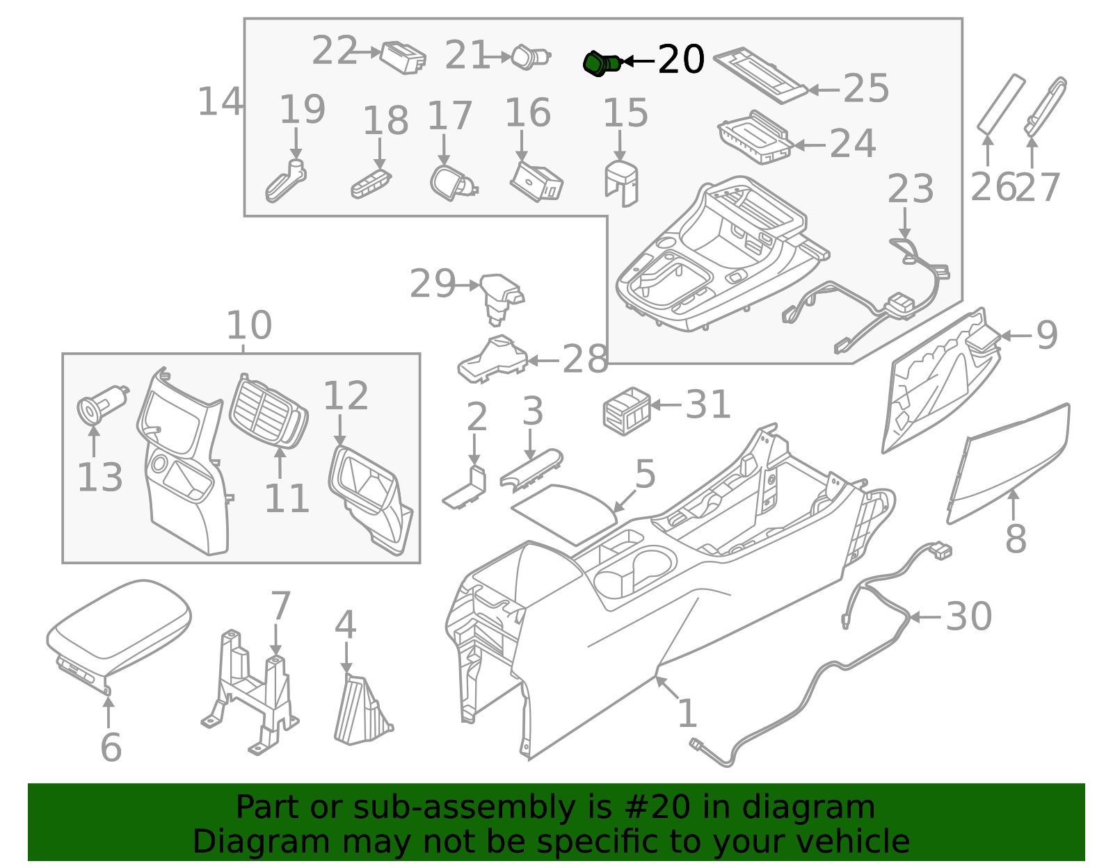 2016-2025 Kia | 12 Volt Accessory Power Outlet | 95120-C5200 | Kia Auto ...