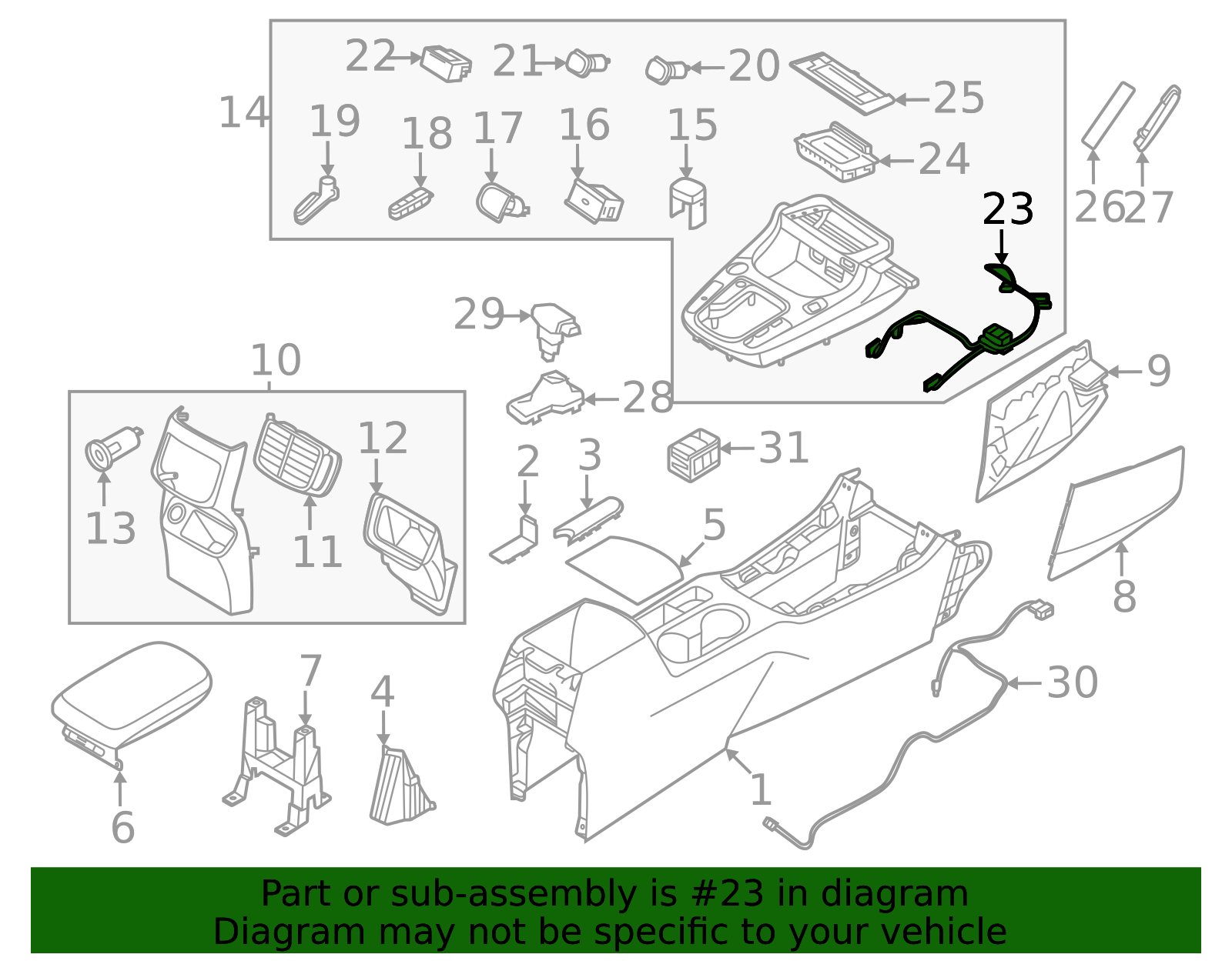 96126-Q5000 - Wire Harness 2021-2023 Kia Seltos | Kia.Parts Store