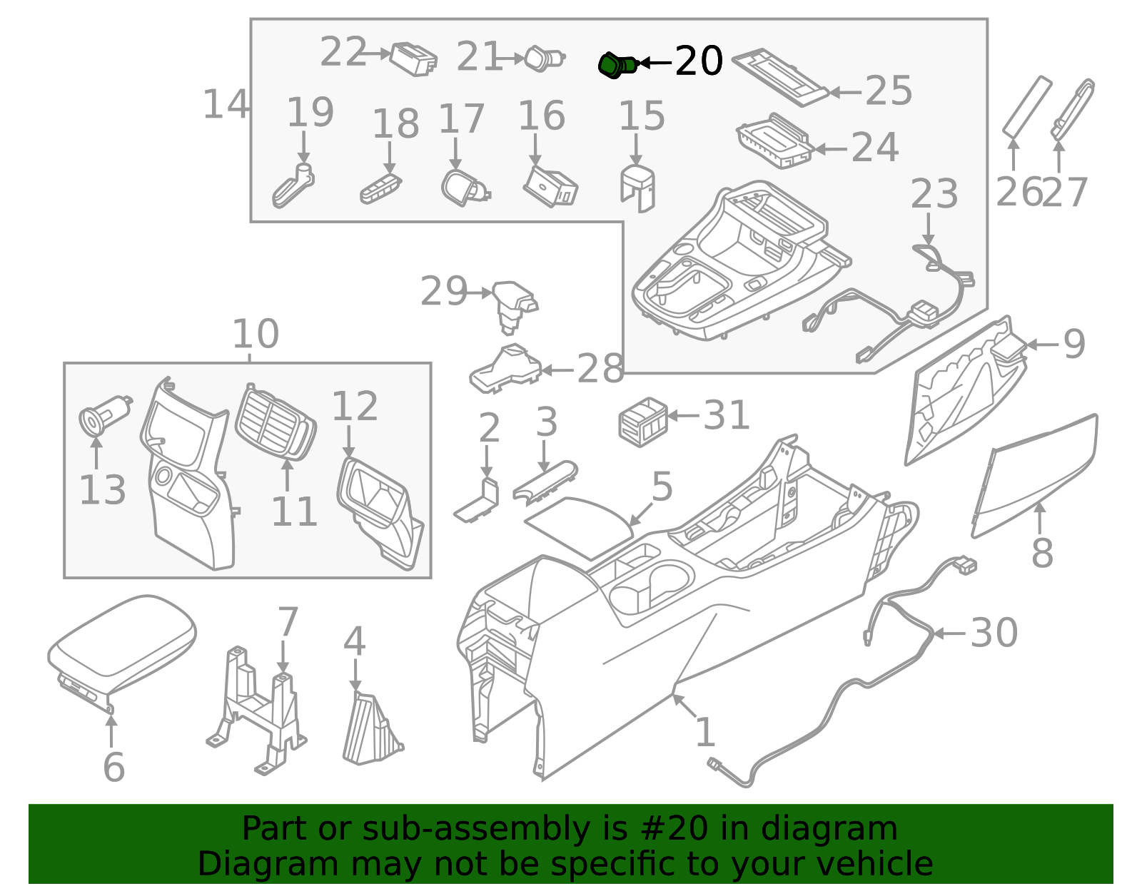 95120-C5200 - 12 Volt Accessory Power Outlet Kia.Parts Store
