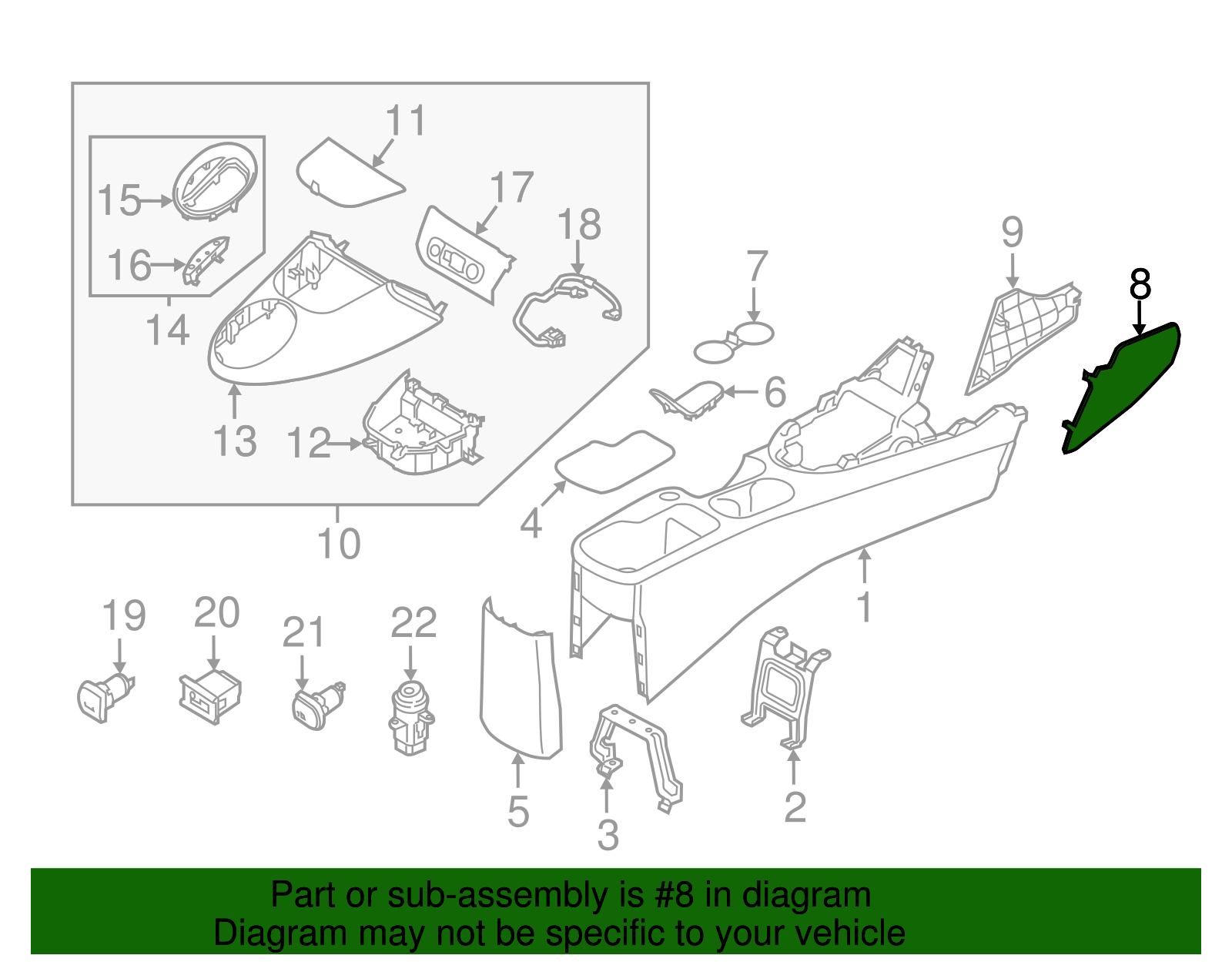 2014-2019 Kia Soul Side Cover - Passenger Side (RH) 84615-B2000EQ ...