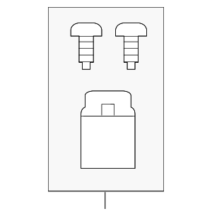 Genuine Toyota Repair Bracket part# 81194-12260 for 2019-2025 Toyota ...