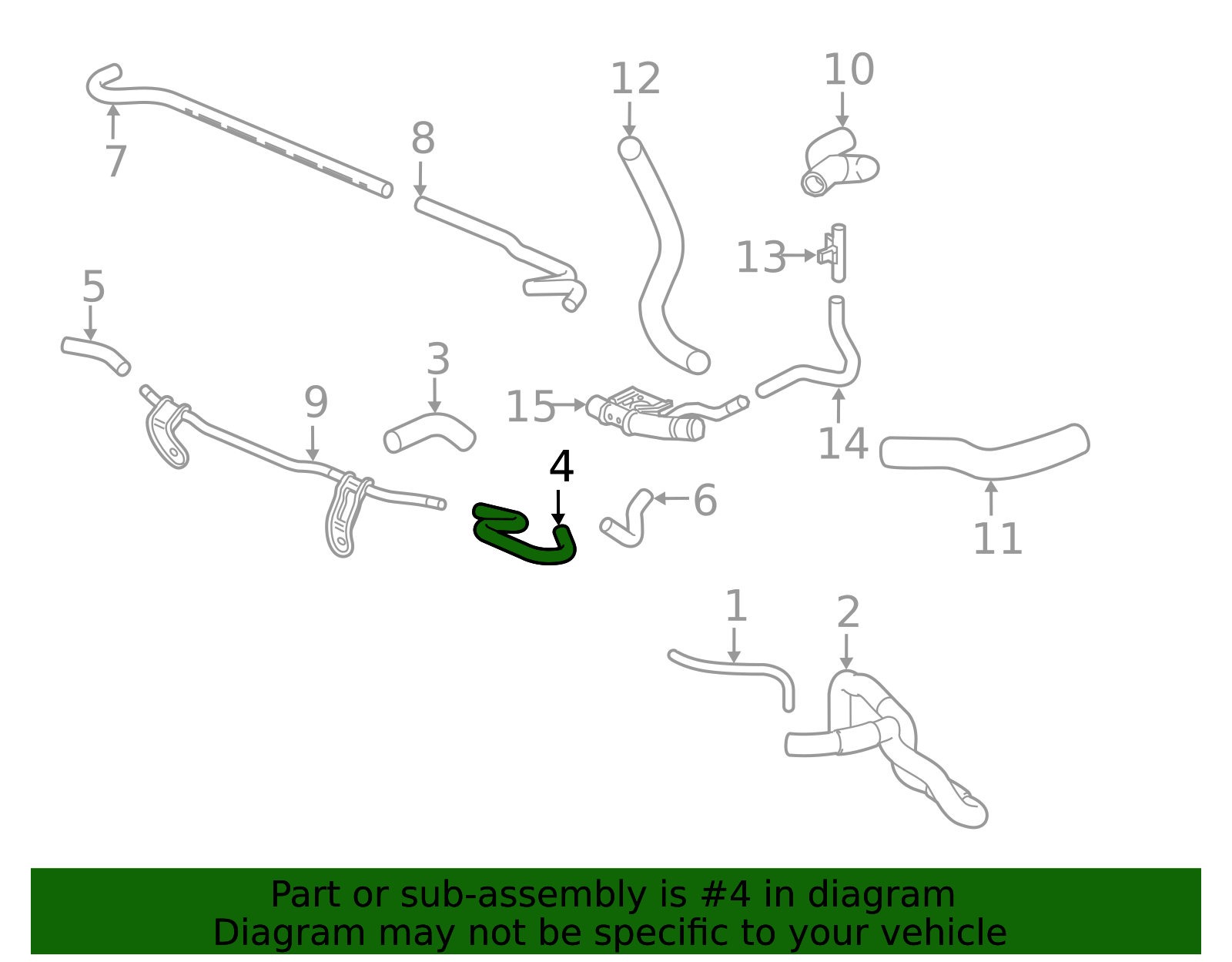 19132-5BA-A00 - By-Pass Hose 2018-2021 Honda Civic | Honda Parts Online
