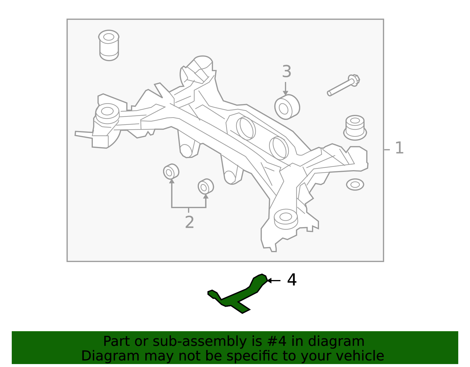 55470-0W000 - High-Quality Suspension Subframe Reinforcement Bracket ...
