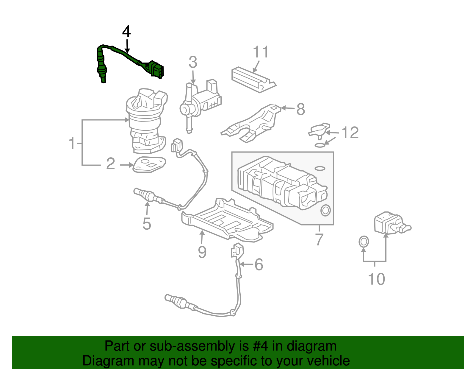 2003-2008 Acura Sensor 36531-RCA-A02 | OEM Parts Online