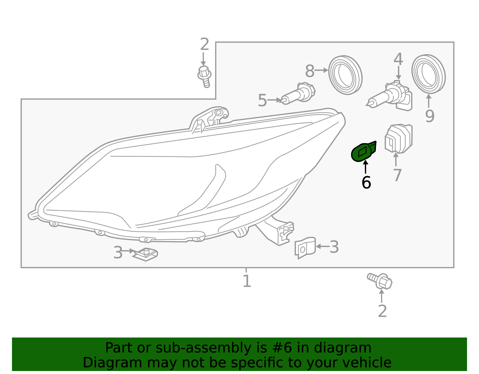 34911-TR0-A01 - 2012-2015 Honda Civic - Bulb (12V 28W/8W) (Stanley ...