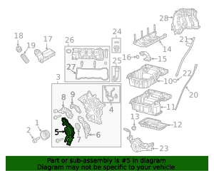 2014-2022 Mopar Water Pump 68667065AA | Mopar Parts Canada