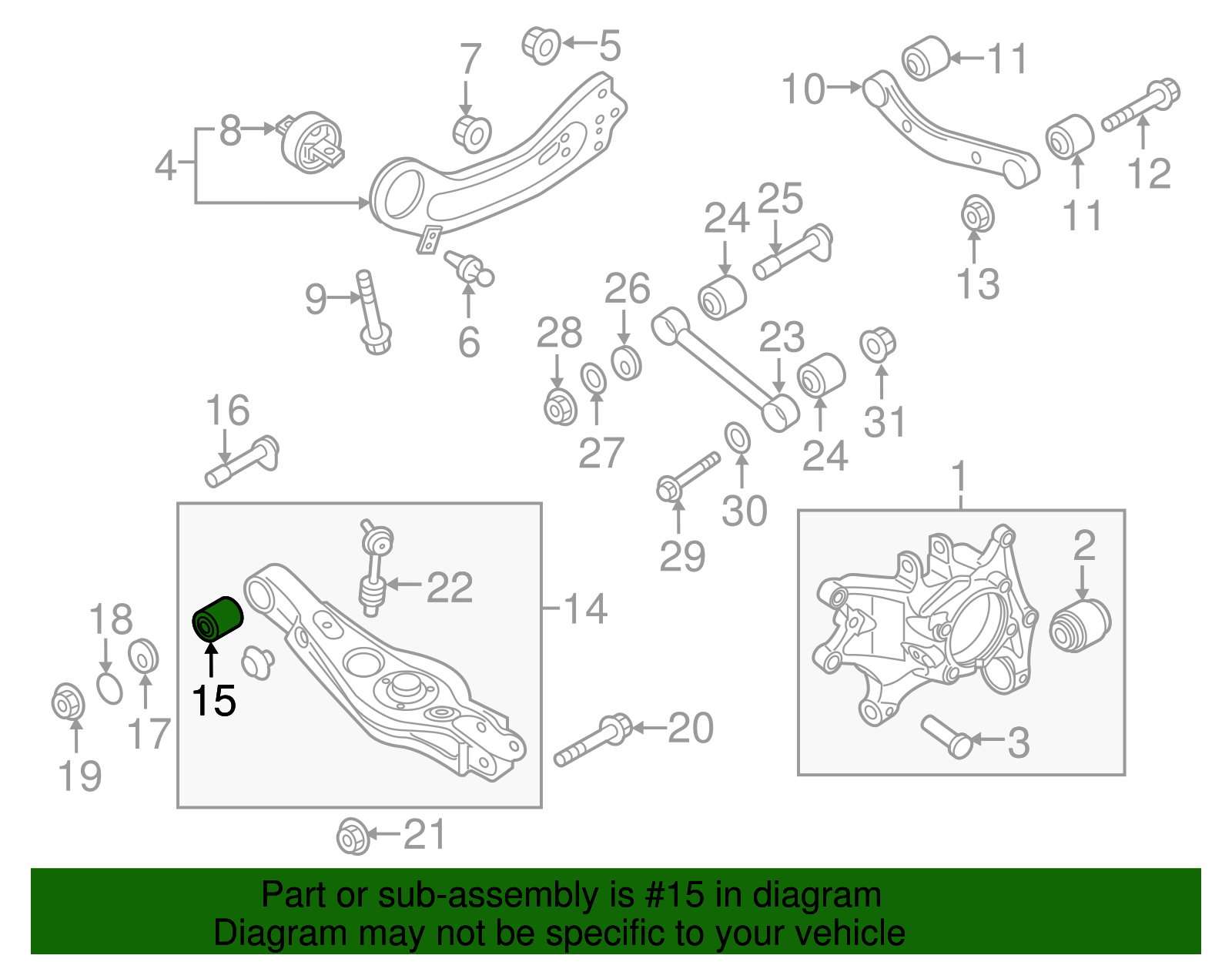 55215-C5000 - Bushing 2016-2022 Kia | Kia.Parts Store