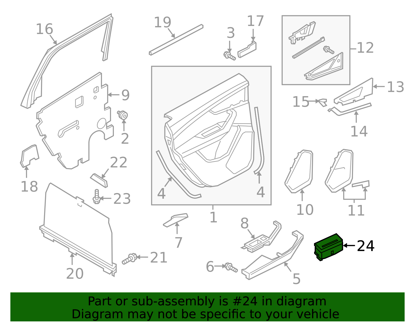 4G8-857-405-A-6PS - High-Quality Ash Tray for AutoNation Parts