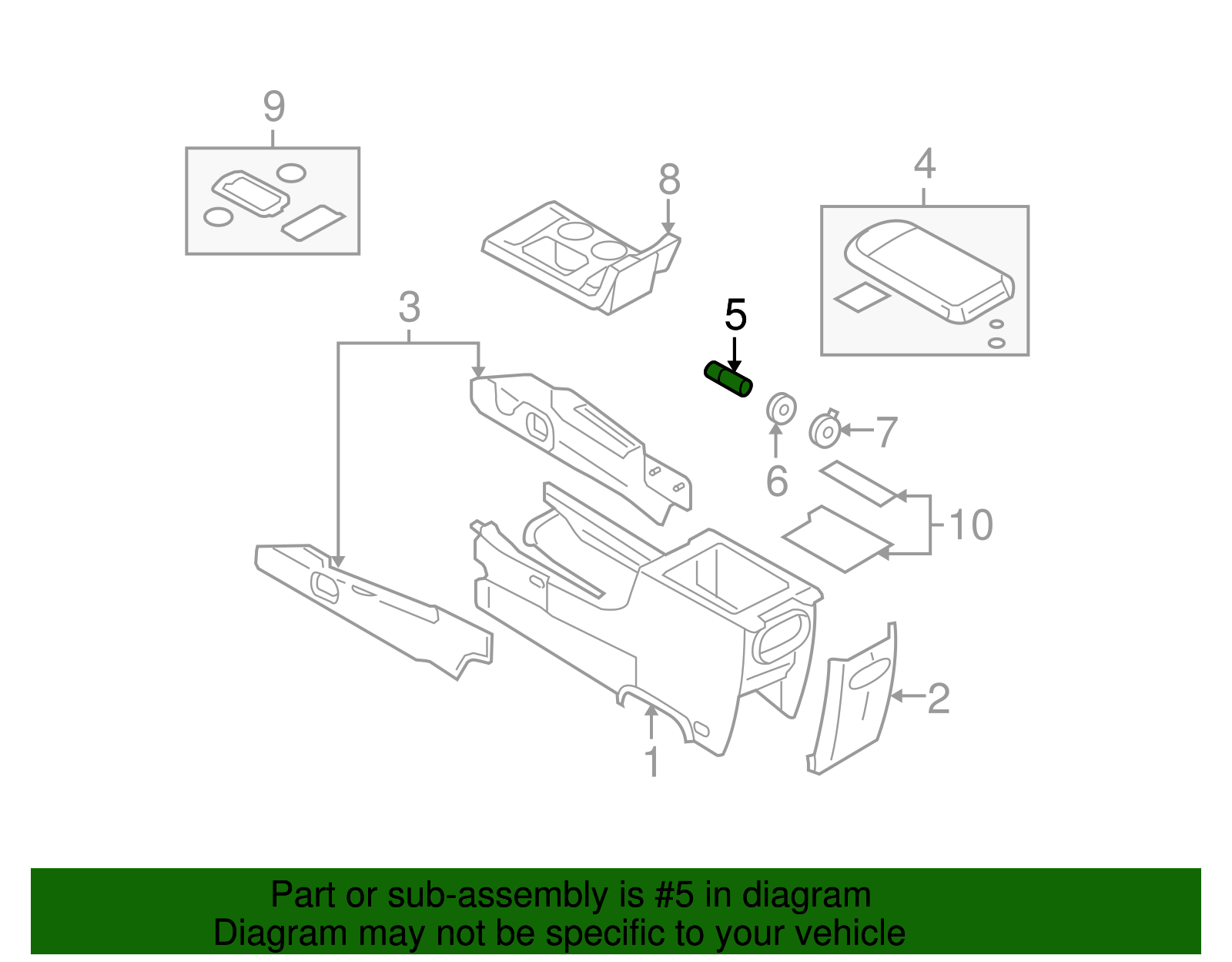 6R3Z-19N236-A - 2005-2025 Ford - Power Outlet | Ford OEM Parts Outlet