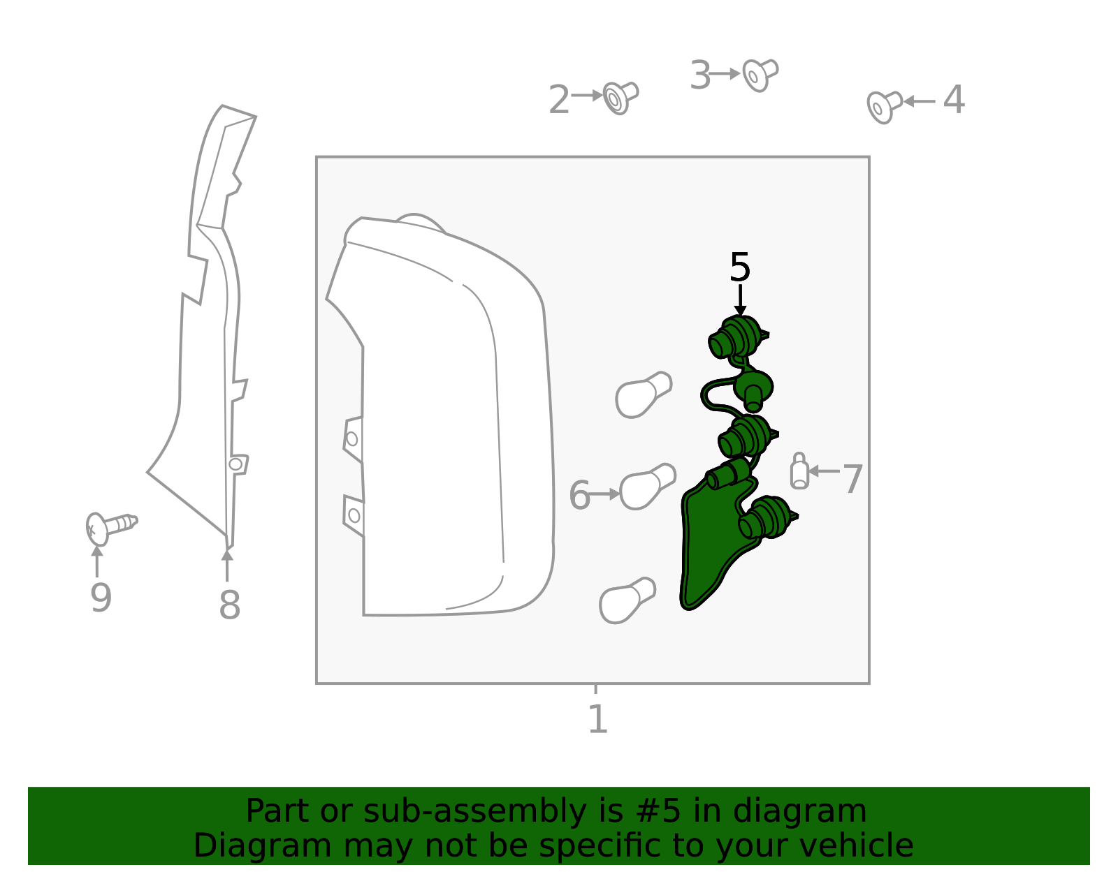 92491-S9500 - Socket & Wire 2023-2025 Kia Telluride | Kia.Parts Store
