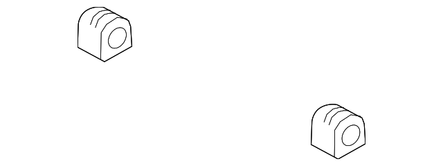 2016-2023 Jaguar Stabilizer Bar Bushing T4N1038 | Jaguar Paramus Parts