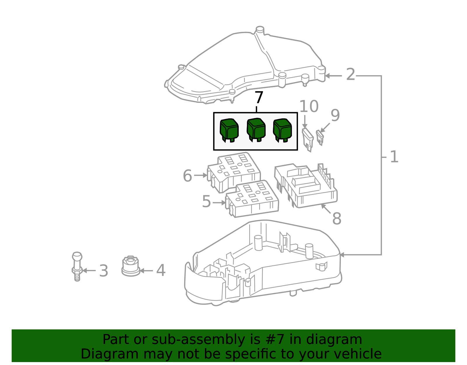 443-951-253-AA - Relay 2004-2008 Volkswagen Touareg | Wolfsburg Parts ...