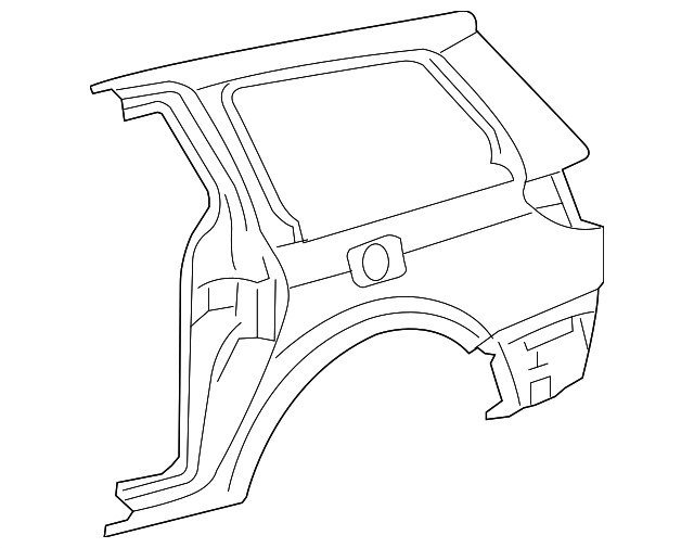 61612-08080 - Side Panel 2011-2017 Toyota Sienna | Longo Toyota Parts