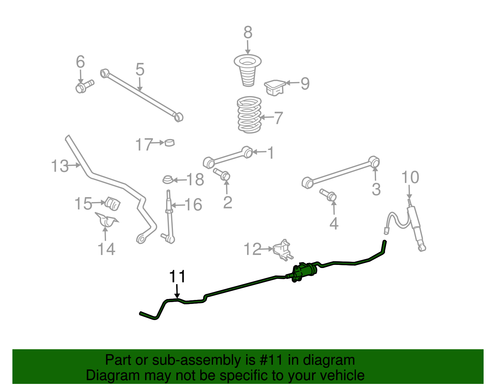 Genuine Toyota Absorber Control Assembly part# 48550-35040 for 2010 ...