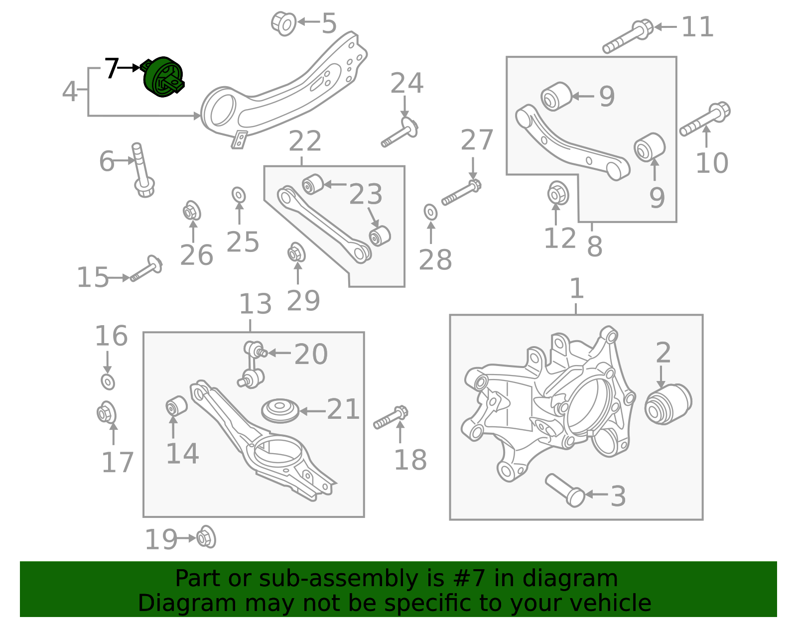 55274-P2000 - Mount Bushing 2021-2025 Kia Sorento | Kia.Parts Store